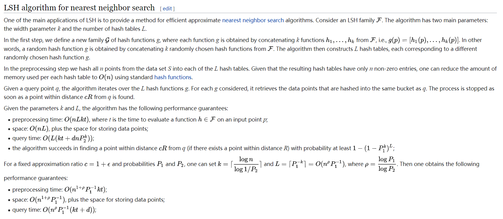 LSH(Locality Sensitive Hashing)详解 | JackHCC